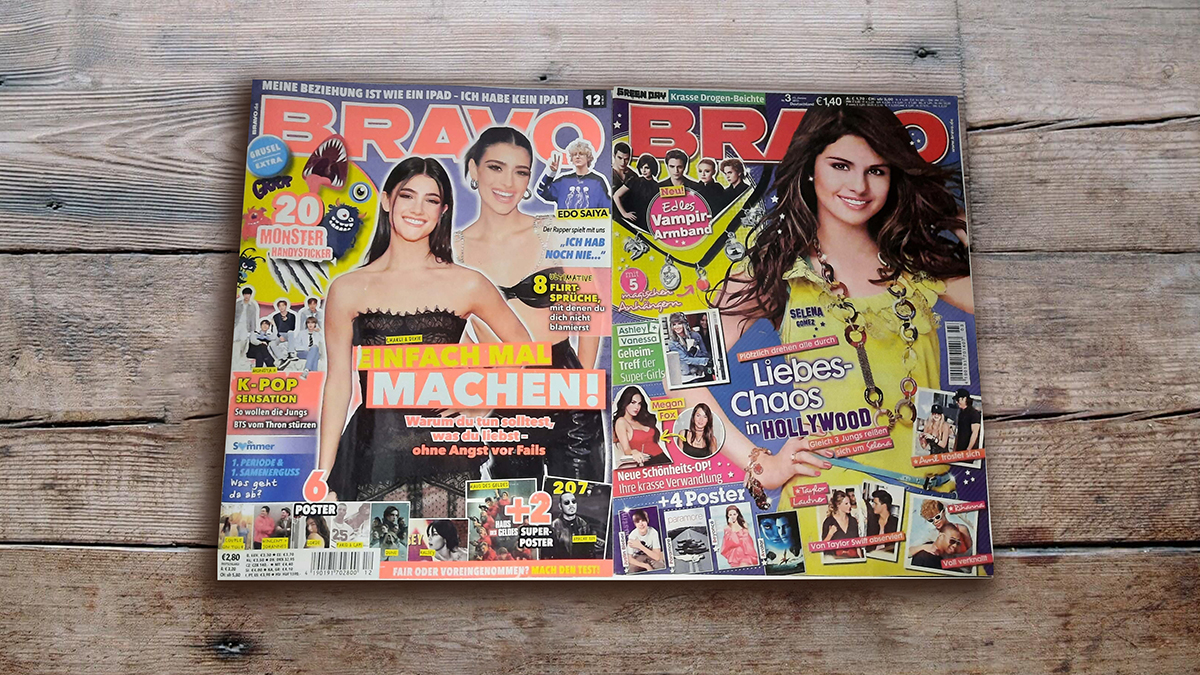 „Bravo“: Wie sich die Jugendzeitschrift verändert hat – blank Onlinemagazin